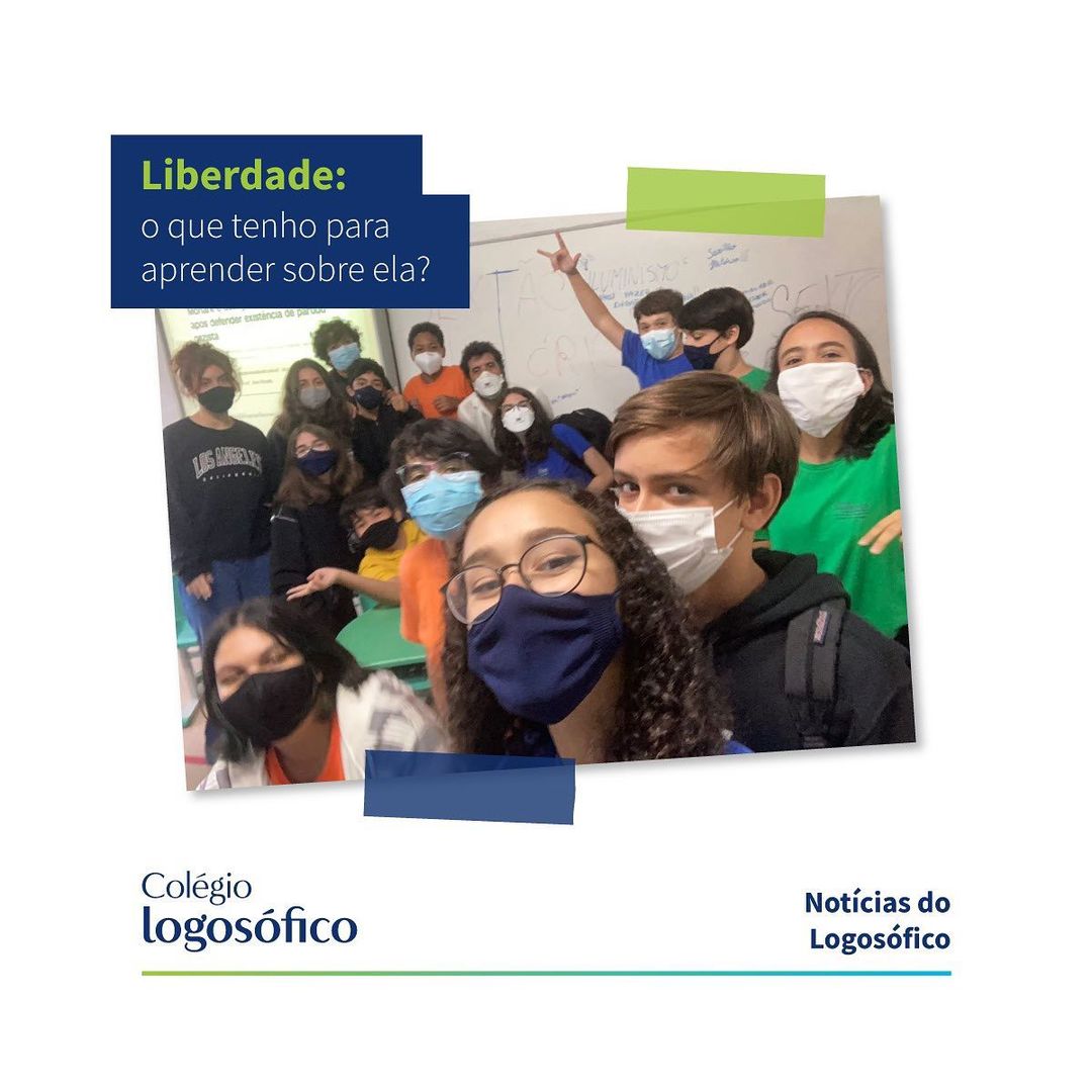 8º Ano reflete sobre "liberdade, o que tenho para aprender sobre esse ...